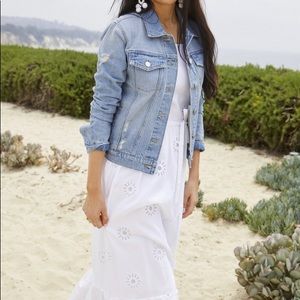 Rachel Parcell | Jackets & Coats | Rachel Parcell Classic Denim Jacket ...